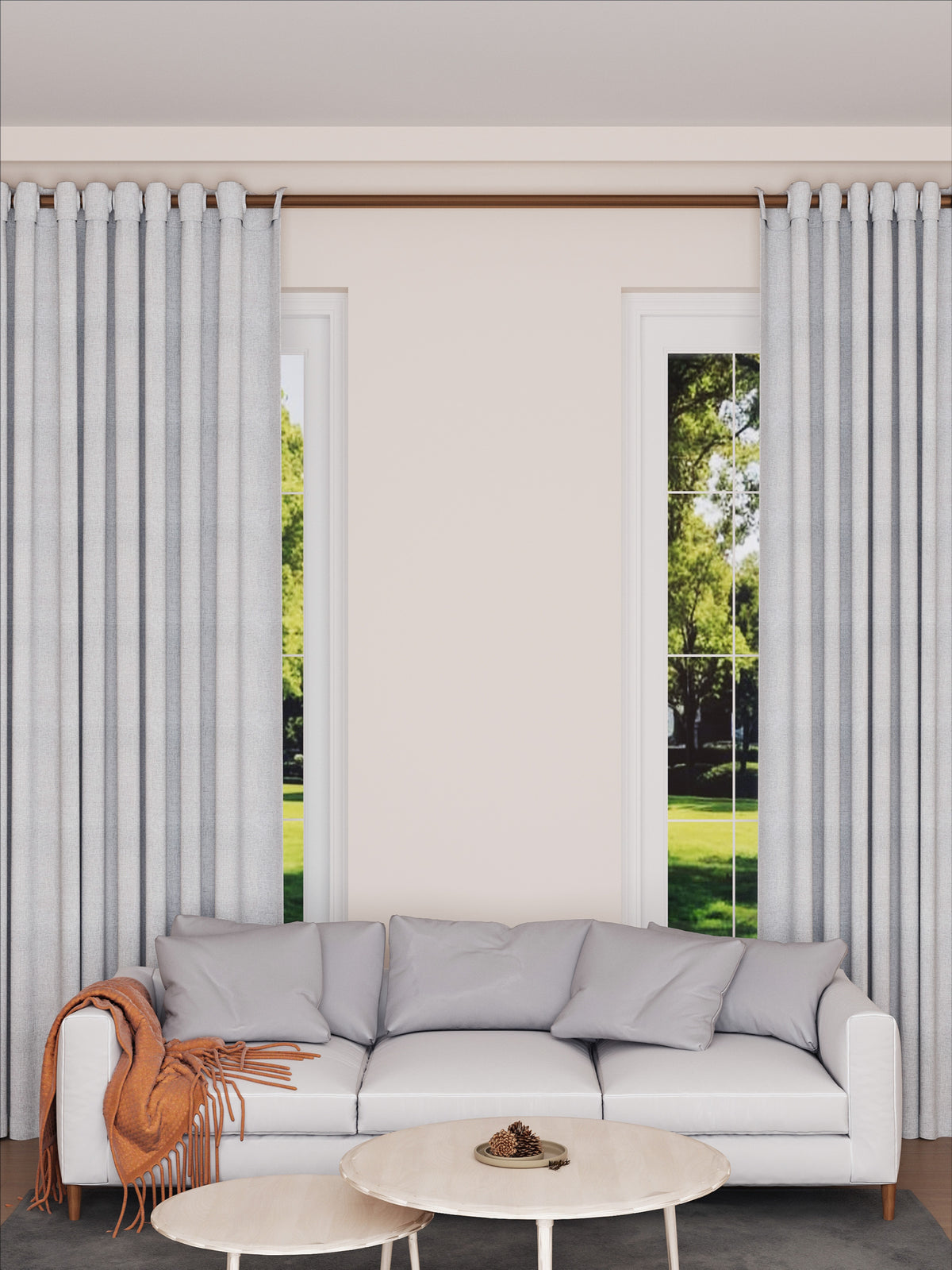 Shop Elegant Dusk Cinder Blackout Drape Custom-Made Curtains by ...