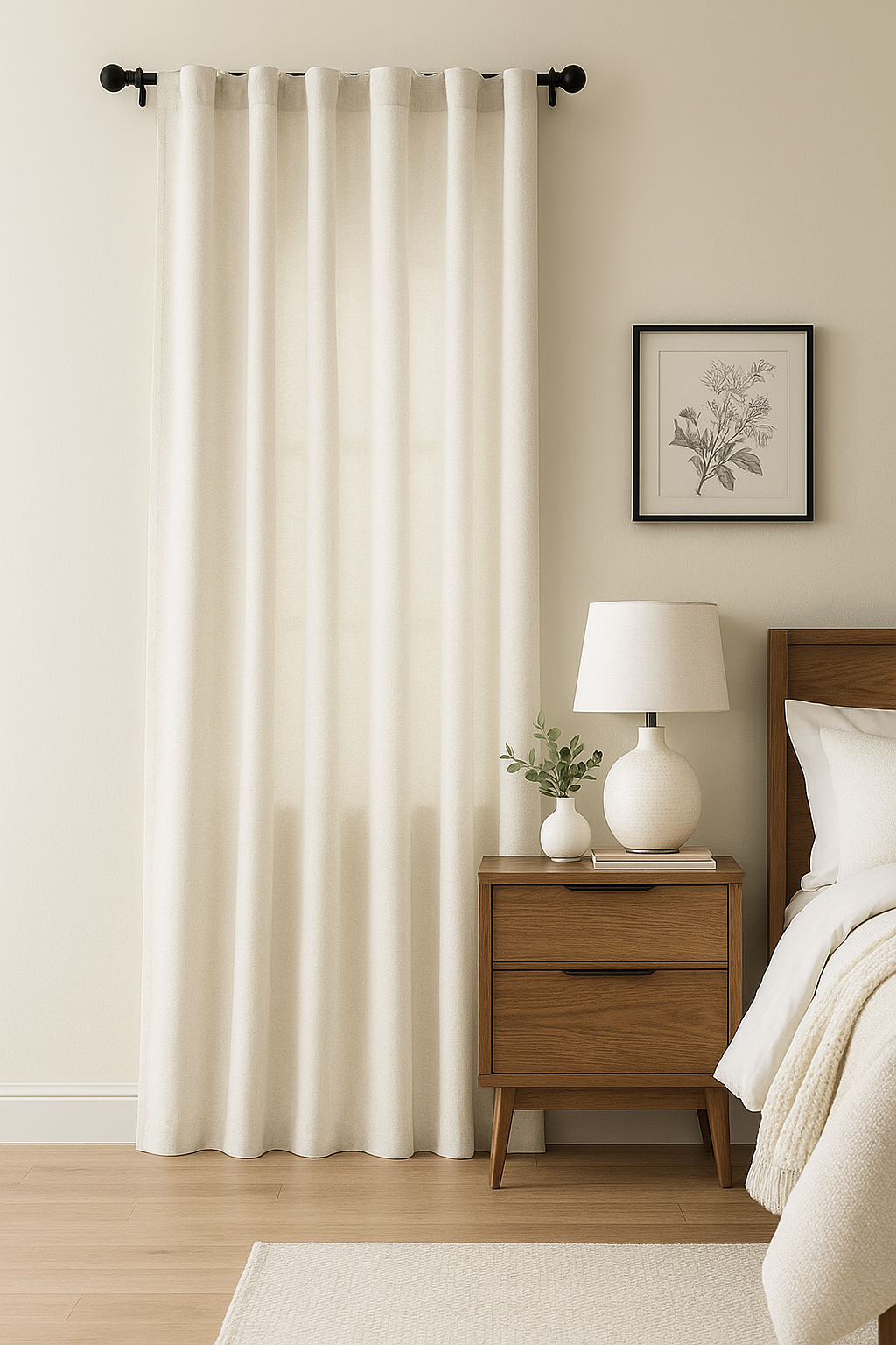 Shop Elegant Velvet Peach Drape Custom-Made Drape by SAGcustomcurtains ...