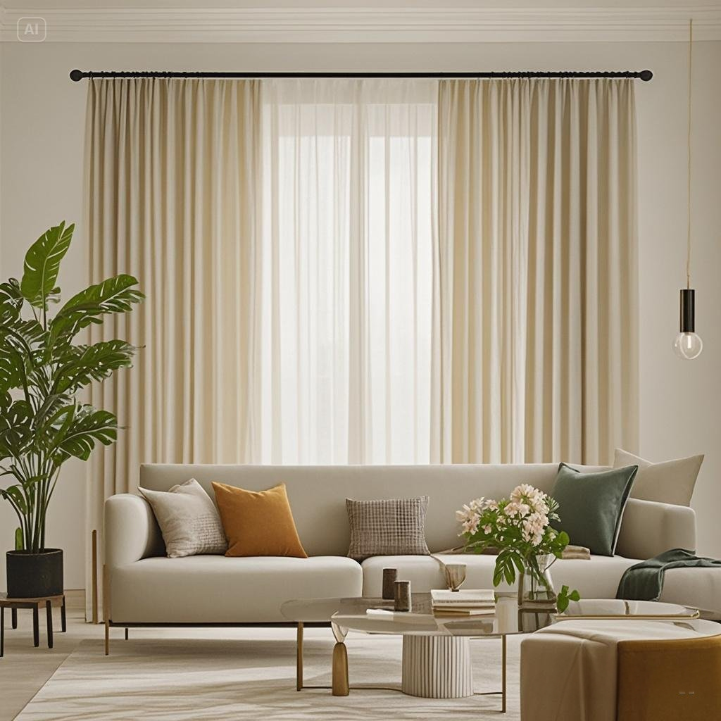 Shop Elegant Velvet Khaki Drape Custom-Made Drape by SAGcustomcurtains ...