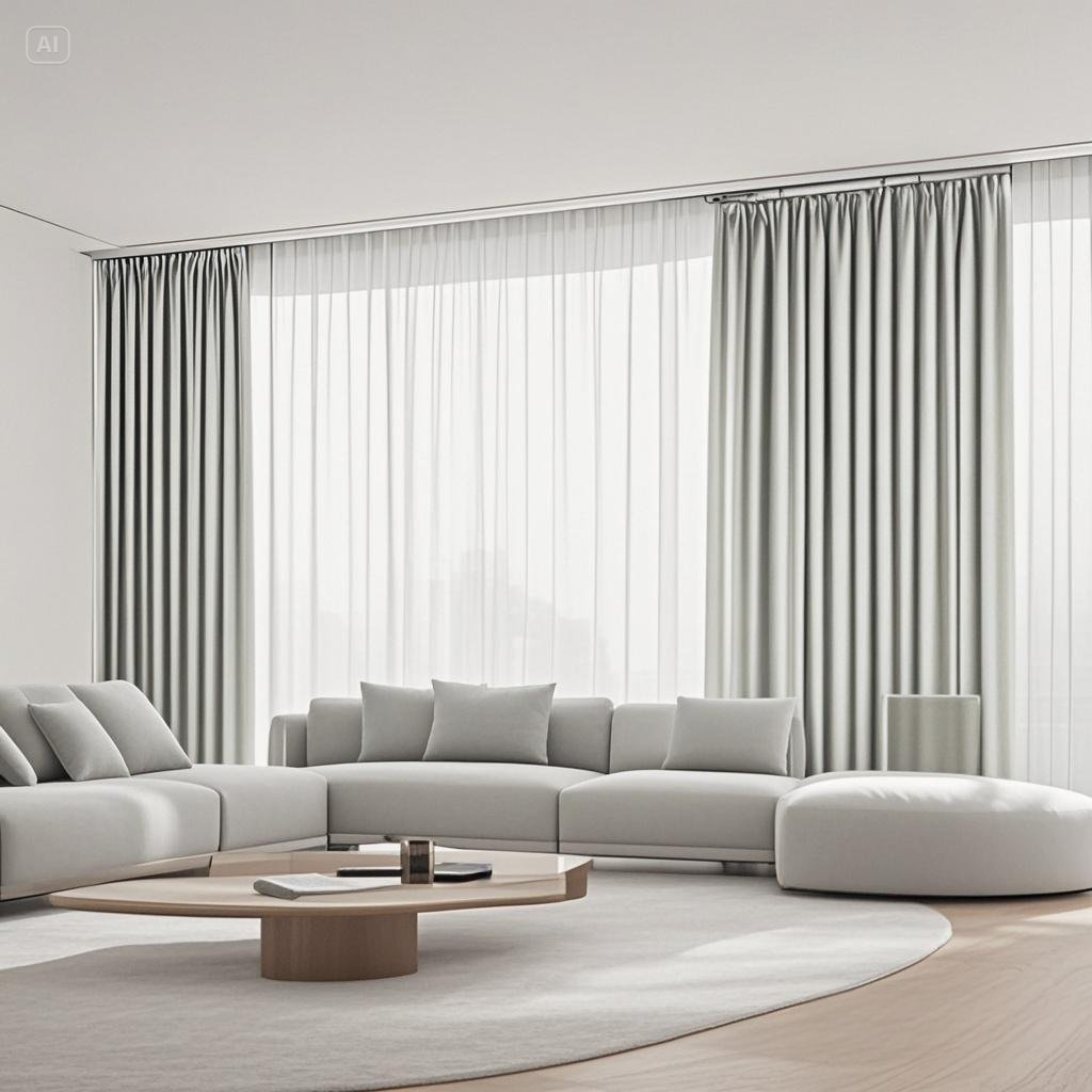 Shop Elegant Velvet Cream Drape Custom-Made Drape by SAGcustomcurtains ...